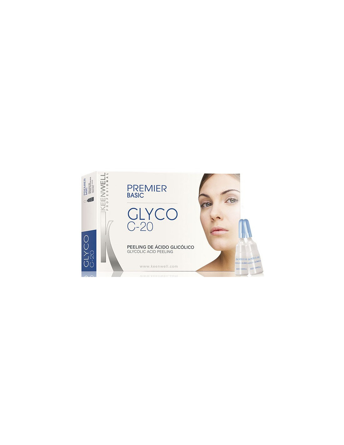 Glyco C 20 ampollas de ácido glicólico Keenwell